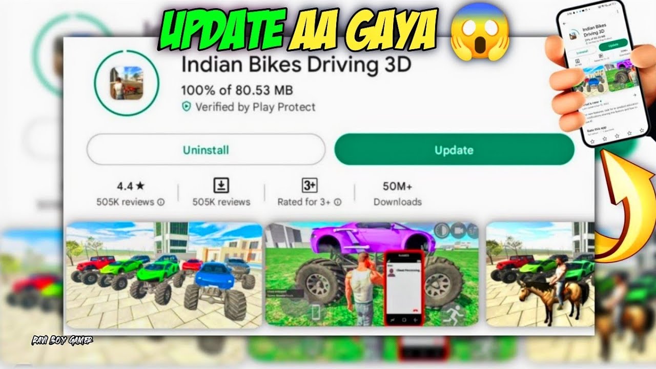 INDIAN BIKES DRIVING 3D : NEW UPDATE IS HERE | UPDATE NOW ? - YouTube
