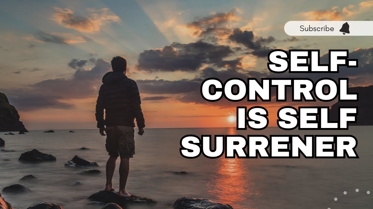 Conquering Temptation: The Art of Self-Surrender - YouTube