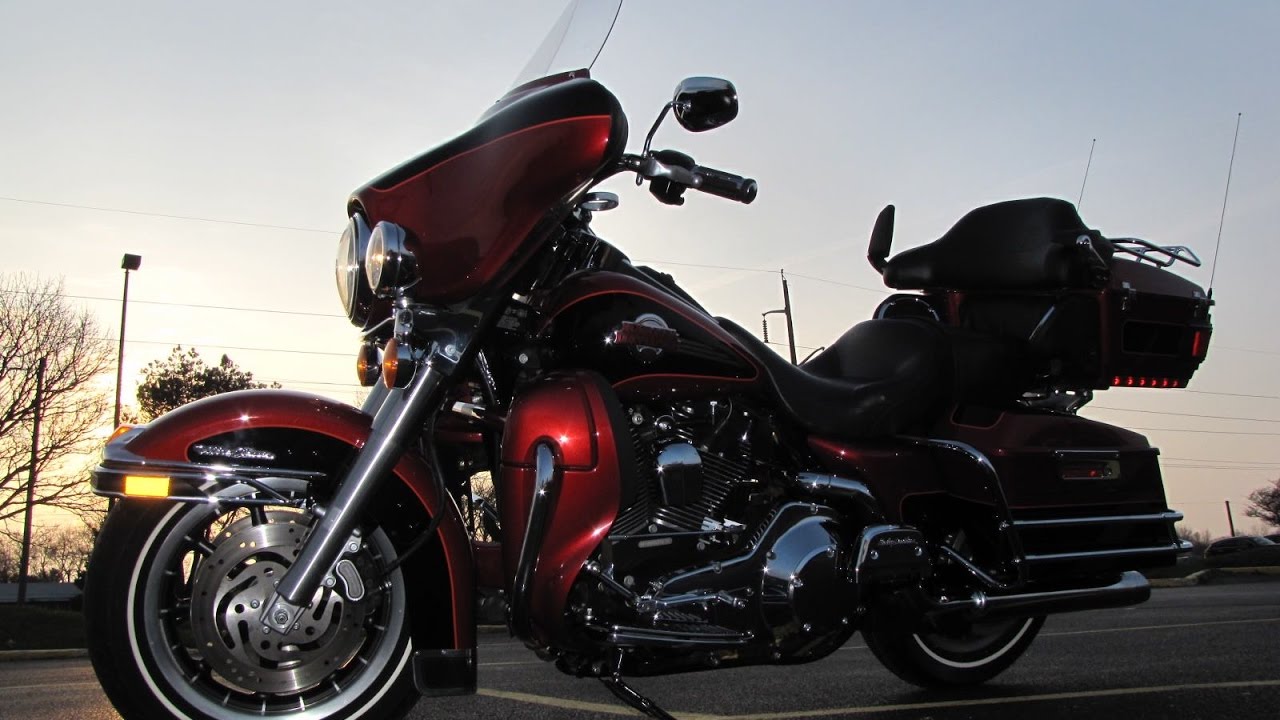 2006 HARLEY-DAVIDSON ULTRA CLASSIC ELECTRA GLIDE FLHTCU FIRE RED PEARL ...