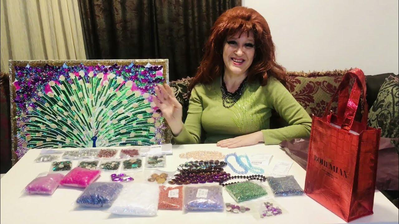 Бисер, бусы из чешского хрусталя, кристаллы, и новые необычные бусины ...
