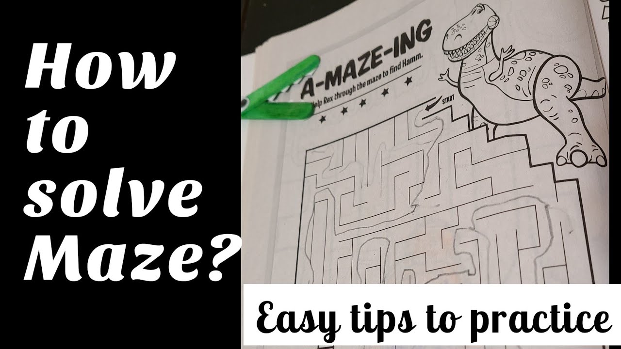 Brain boosting activity for 4+ | logical thinking | Maze activity ...