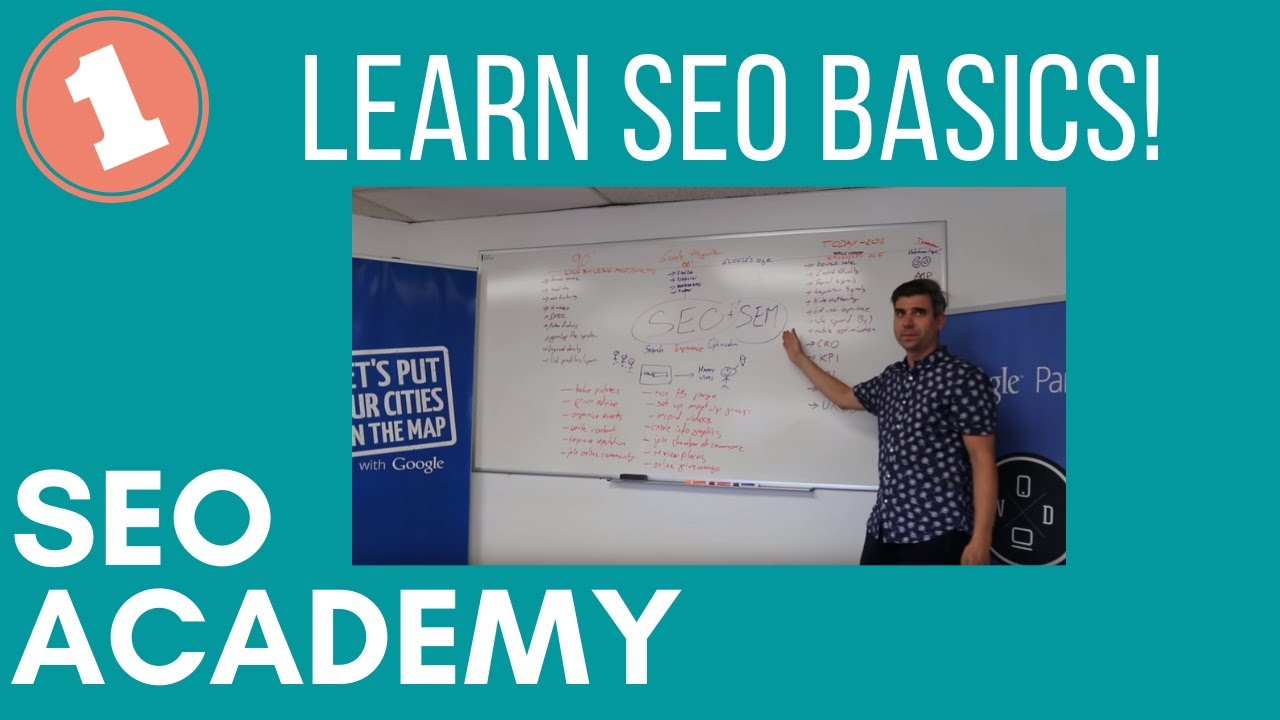 SEO Academy Video #1 - DIY SEO Part I. (1/5) Learn SEO Basics - YouTube