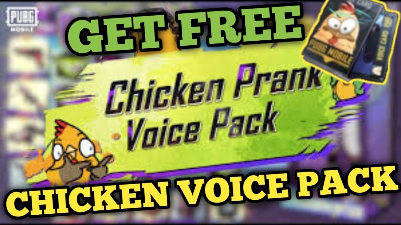 Get free chicken voice pack - YouTube