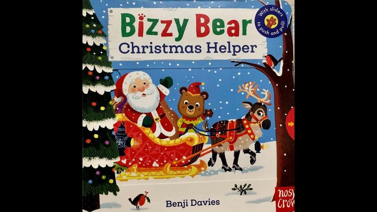 Обзор книги Bizzy Bear Christmas Helper - YouTube