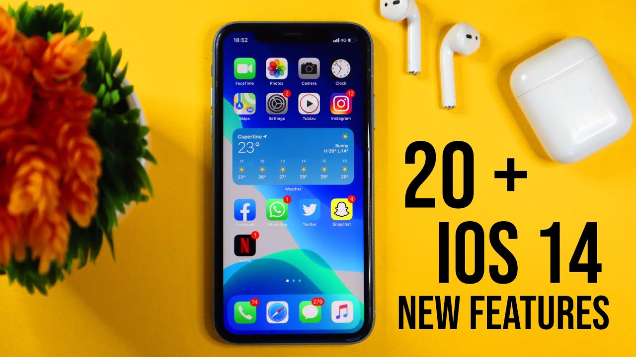 20+ iOS 14 NEW FEATURES & CHANGES! - YouTube