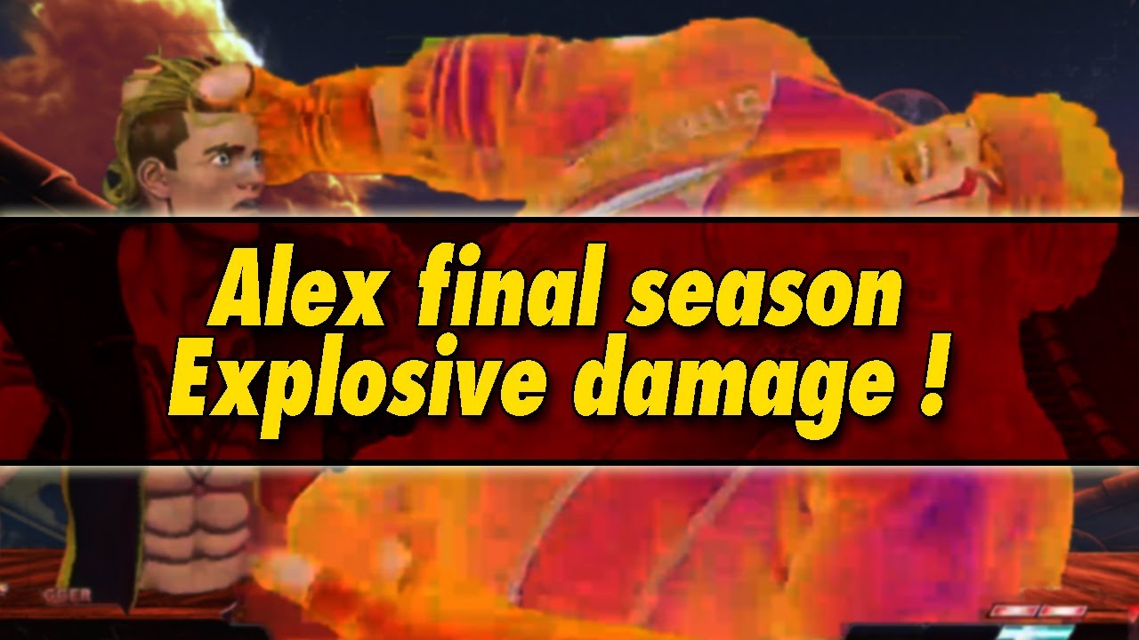 Alex final season, explosive damage ! #alexnation - YouTube