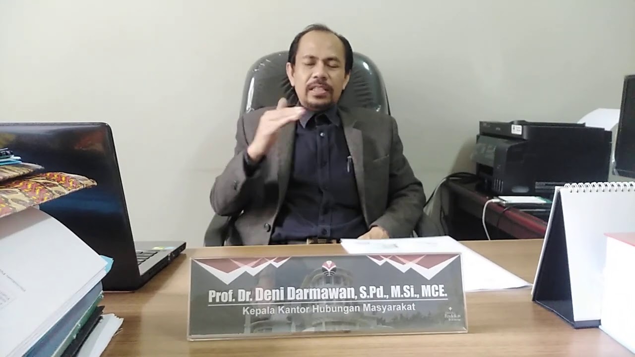 Journey Sejarah TVUPI Digital MoU TVUPI Digital Prof Deni Darmawan ...