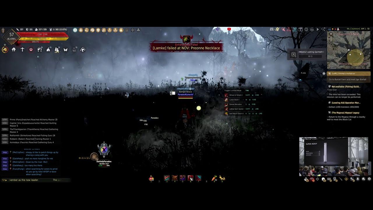 ADHD AT ITS FINEST ONLY 1 viewer :( FT YOUTUBE FT BLACK DESESRT ONLINE ...