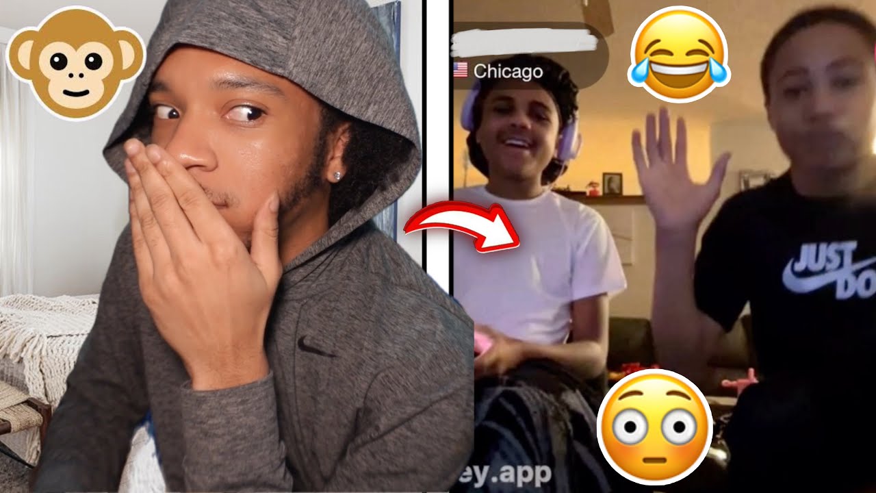 TROLLING PPL ON THE MONKEY APP TO GET THEIR REACTIONS!! FUNNY AF ...