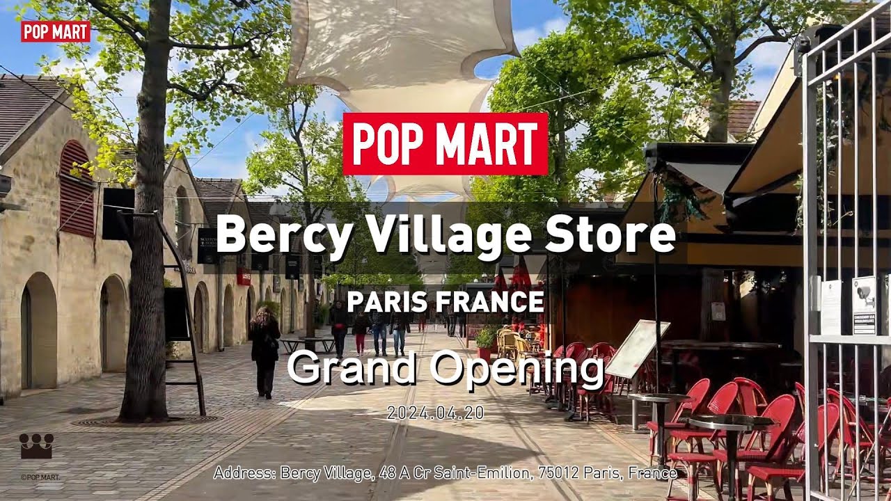 PARIS FRANCE Bercy Village Store Grand Opening🎉 - YouTube