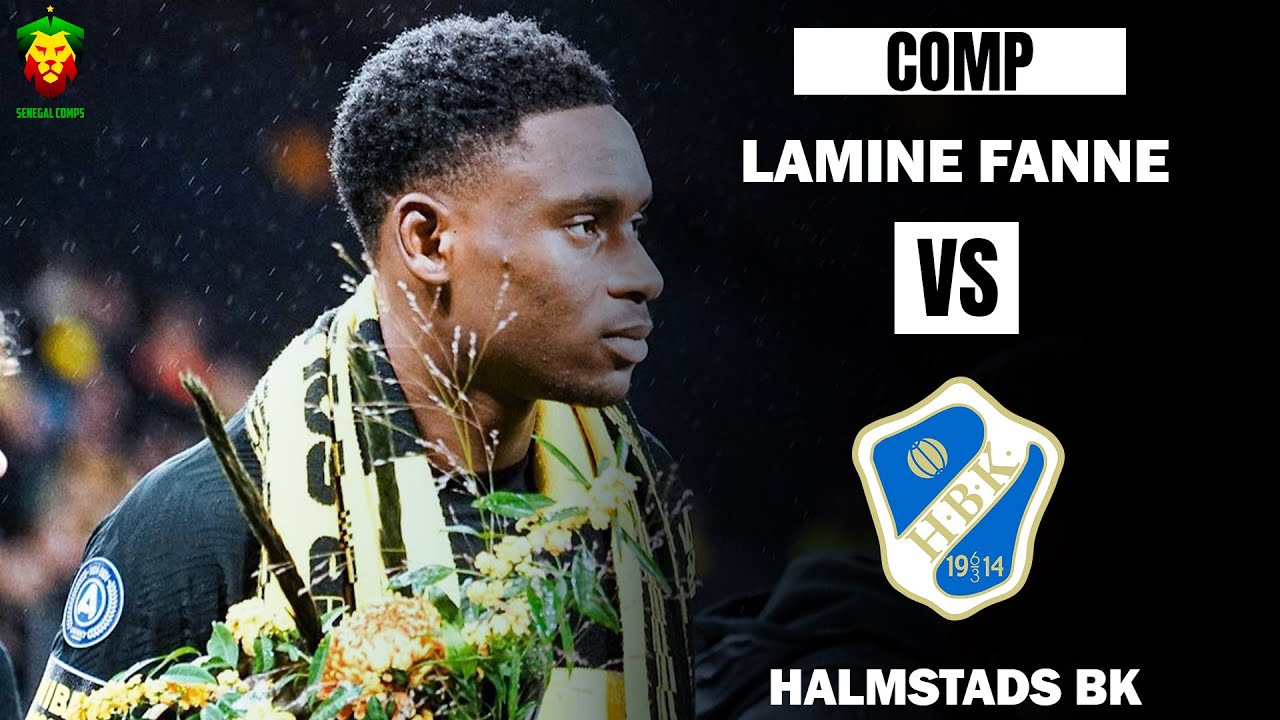 Lamine Fanne Dabo vs Halmstads BK | 3 assists - YouTube