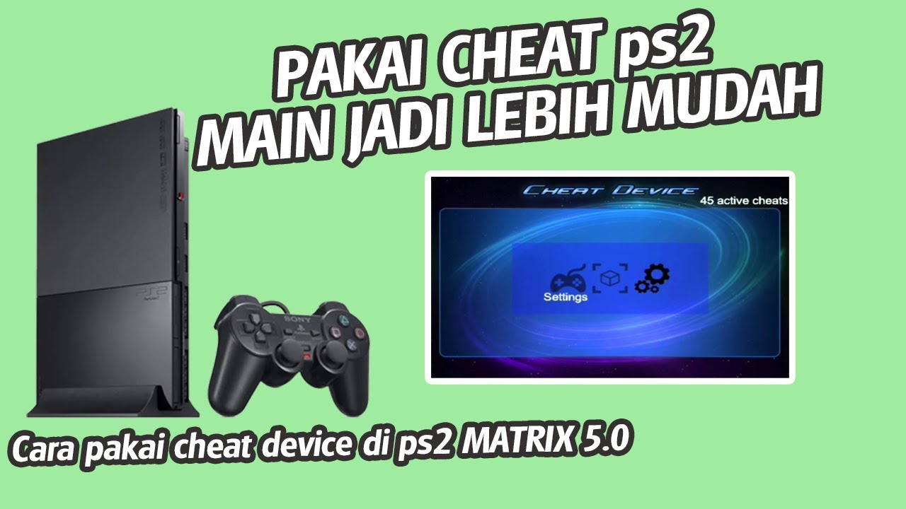 Cara pakai cheat ps2 matrix - YouTube