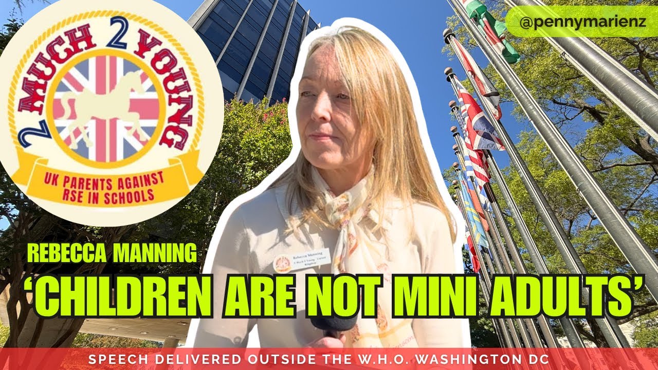 Children Are Not Mini Adults - Rebecca Manning from 2 Much 2 Young UK ...
