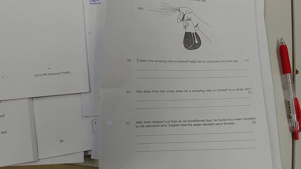 2020 PSLE Science Waiting List - YouTube