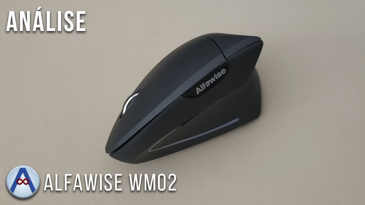 ANÁLISE - ALFAWISE WM02, MOUSE VERTICAL ERGONÔMICO WIRELESS - YouTube
