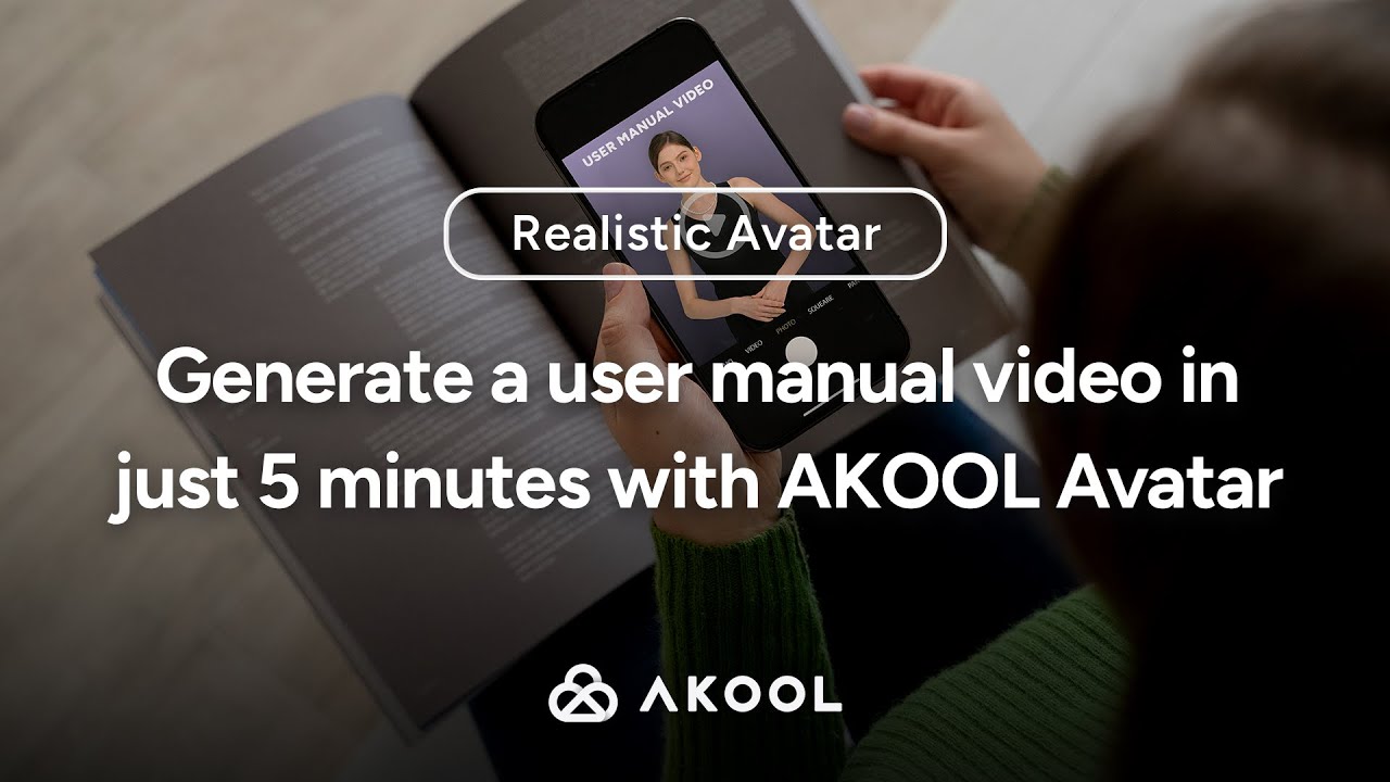 Generate a user manual video in just 5 minutes with AKOOL Avatar - YouTube