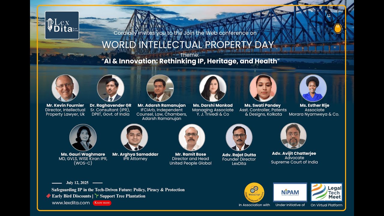 Welcome speech Dr. Raghavender GR, Sr. Consultant (IPR), DPIIT, Govt ...