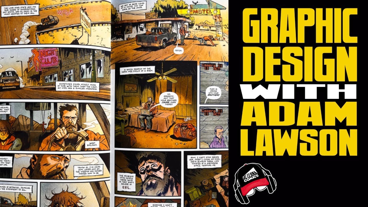 ADAM LAWSON | Comic Book Graphic Design; Lettering; Logos; Page Layout ...
