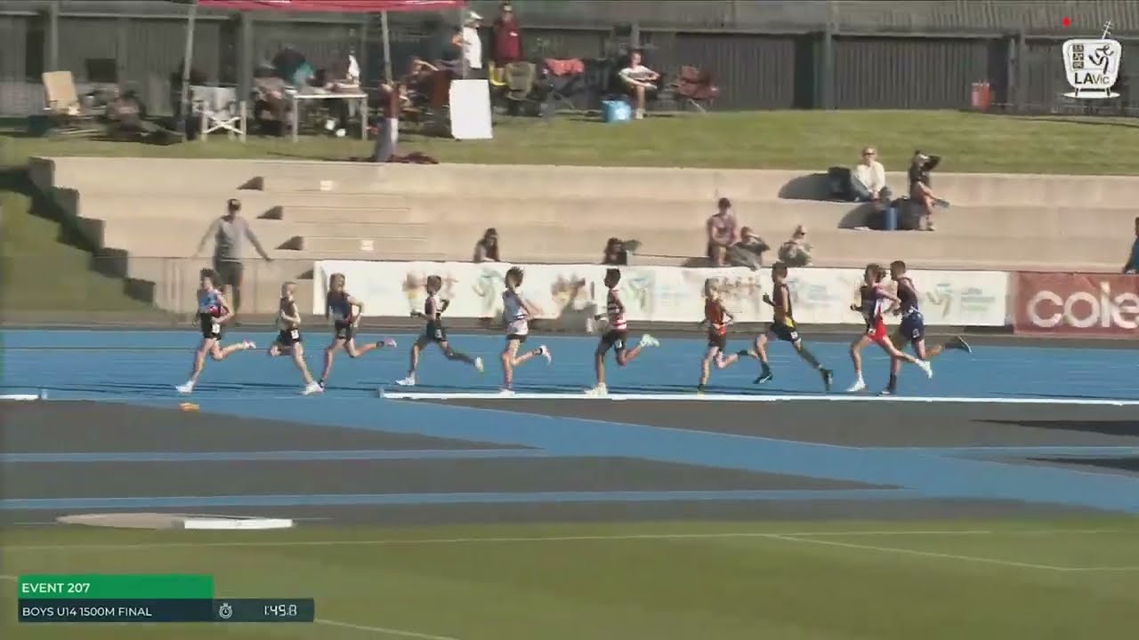 U14 Boys 1500m Final: 2022 Commonwealth Bank State Track and Field ...