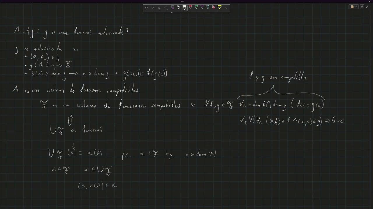 Primer y segundo teorema de Recursión - YouTube