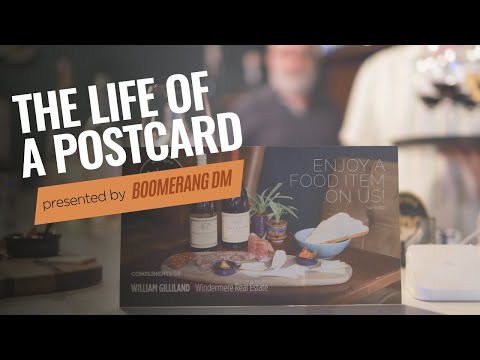 How sending a postcard for wine bar appetizers leads to more referral business!