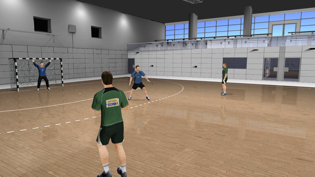 1 on 1 against attacker without ball 1 | Handball at school | IHF ...