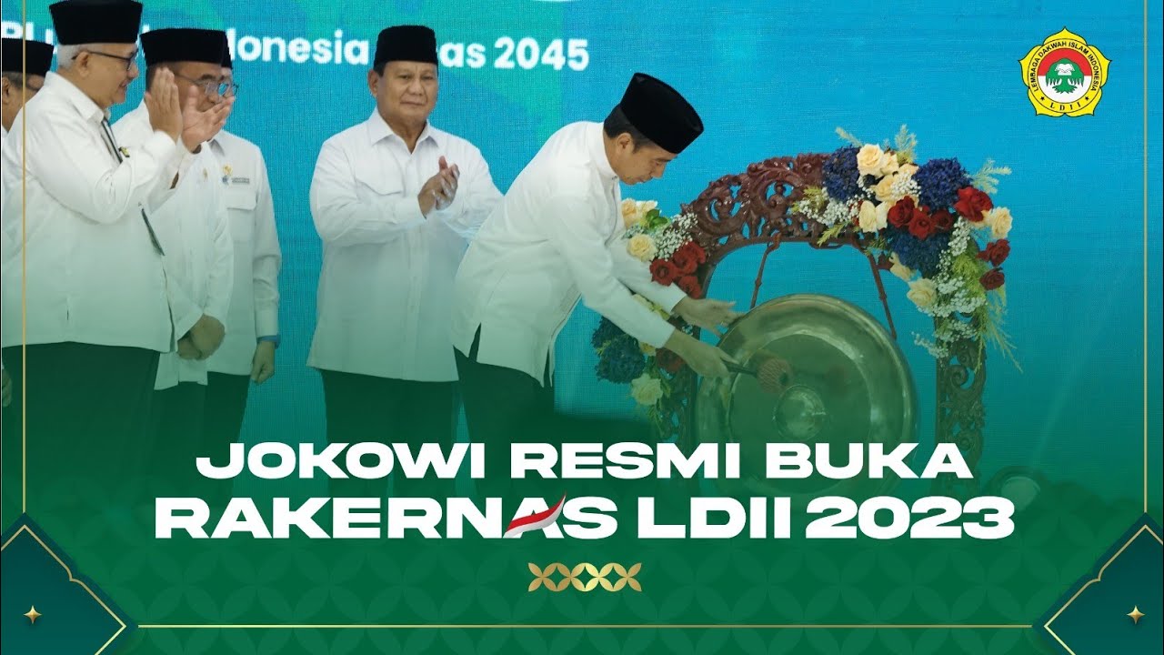 LDII TV: Presiden RI Buka Rakernas LDII 2023 dan Resmikan Grand ...