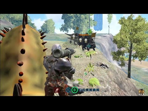 carchar op solo win :ark survival of the fittest:Ark gaming - YouTube