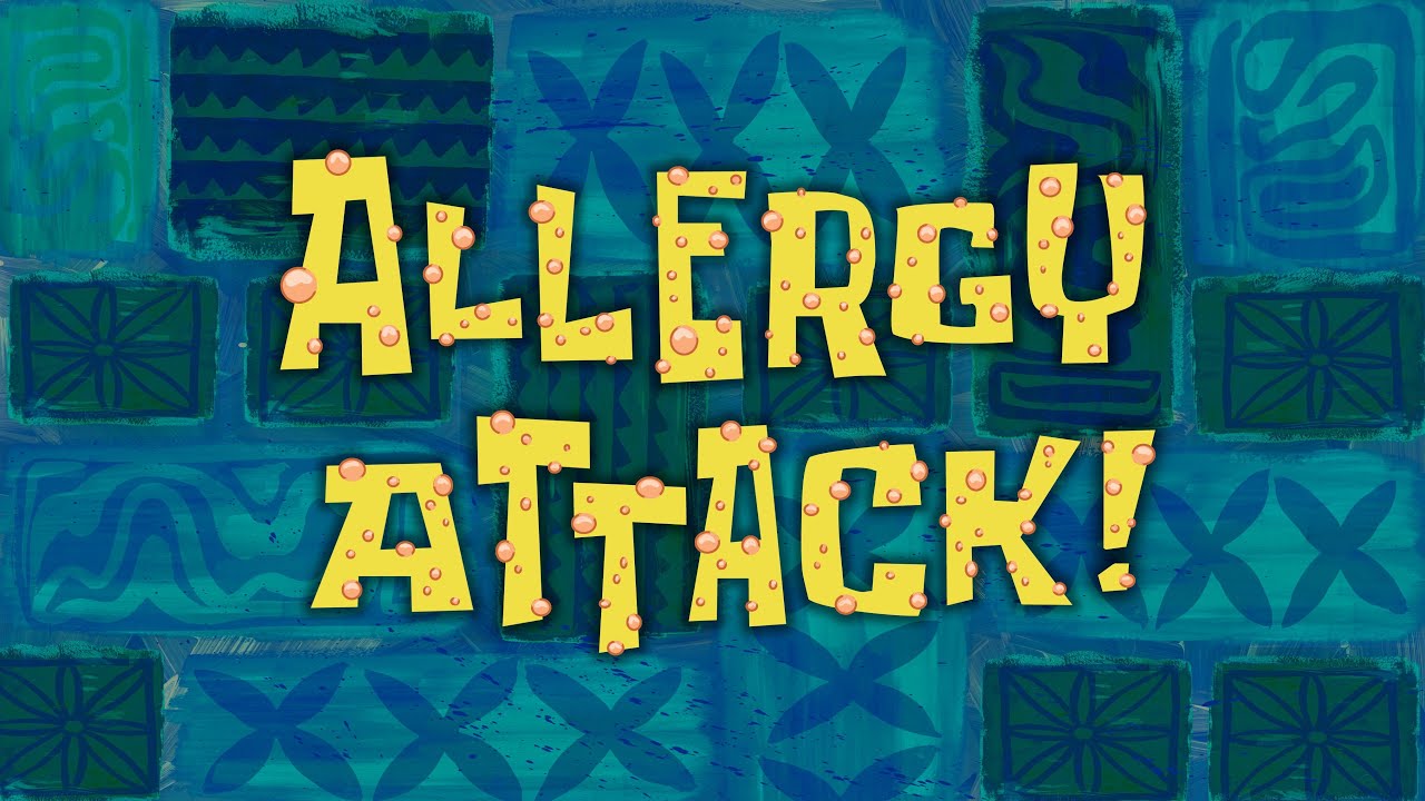SpongeBob SquarePants: SquidBird/Allergy Attack! Title Cards - YouTube