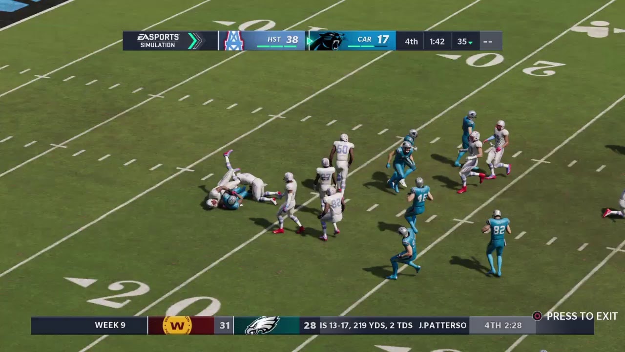 Madden 21 Franchise GM mode CPU vs CPU - YouTube