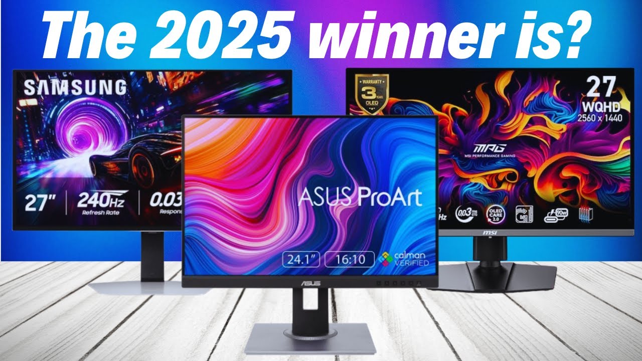 5 Best 4k Monitors 2025 - YouTube
