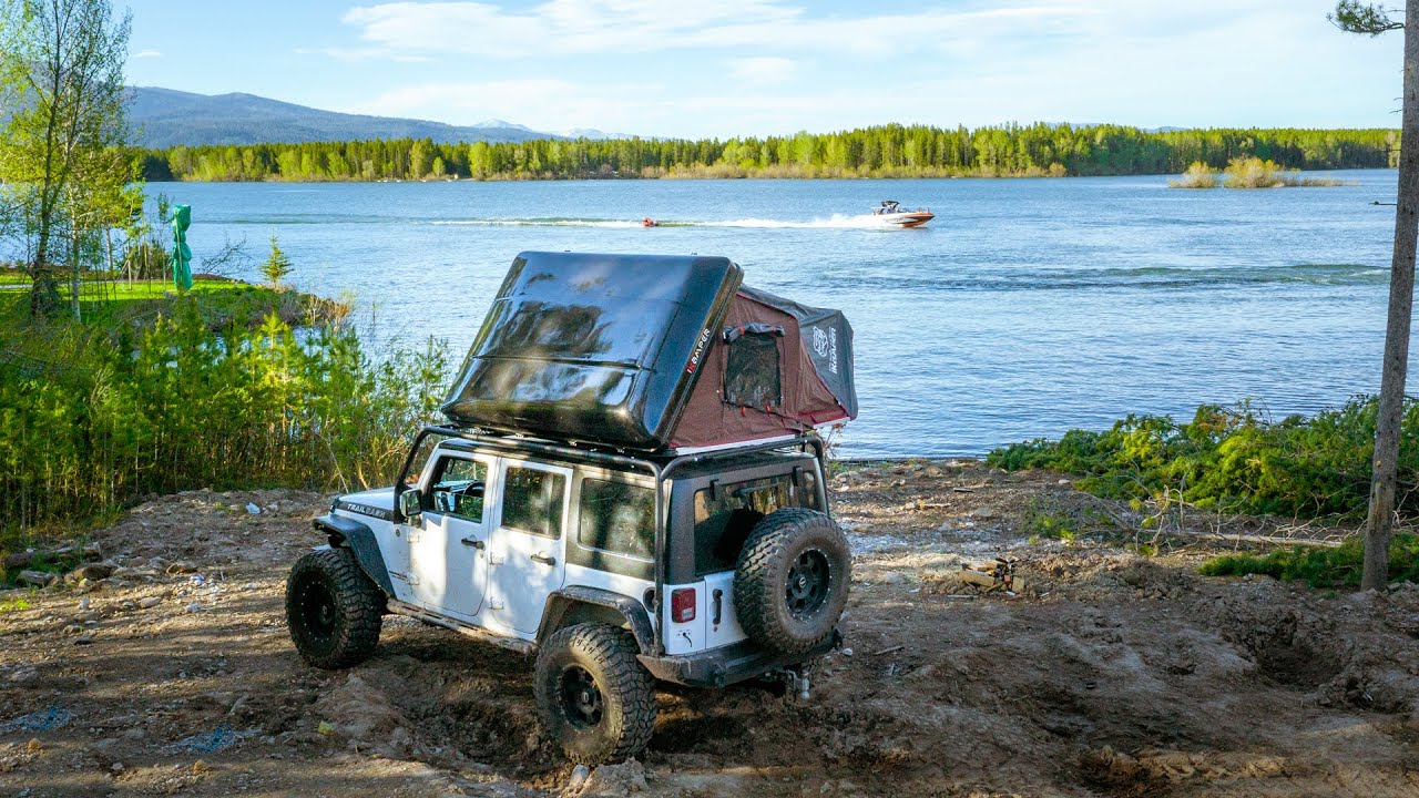 Camping In Our Jeep Overland Setup | Fun Ideas For Couples Episode 23 ...
