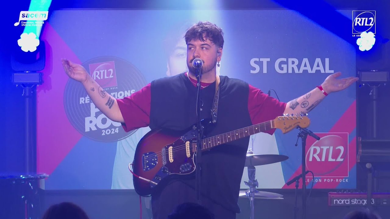 LIVE - St Graal interprète "Je t'emmènerai" - Les révélations Pop-Rock ...