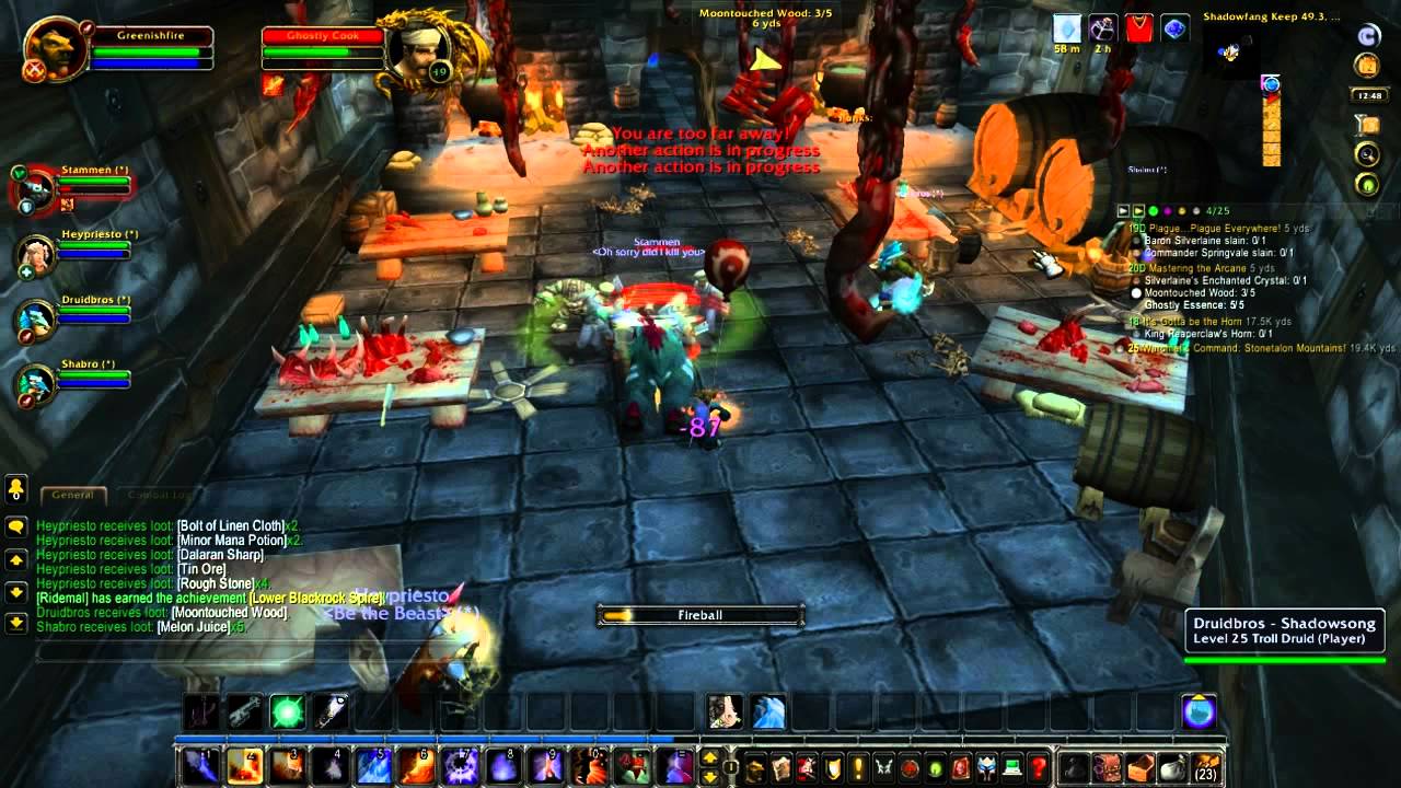 [LP] WOW Cataclysm Part 47 - Shadowfang Keep Run Part Un - YouTube