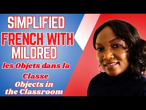 Les Objects de la Classe. Objects in the classroom. #french - YouTube