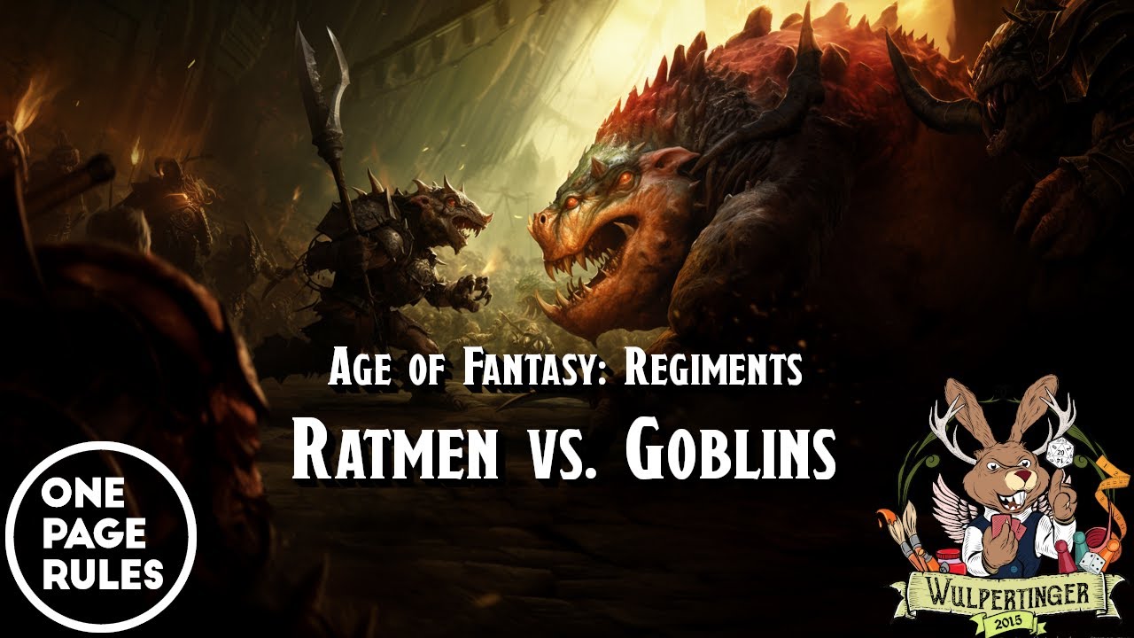 OPR AOFR | Ratmen vs Goblins | Seize Ground | 1.500 Pkt. - YouTube