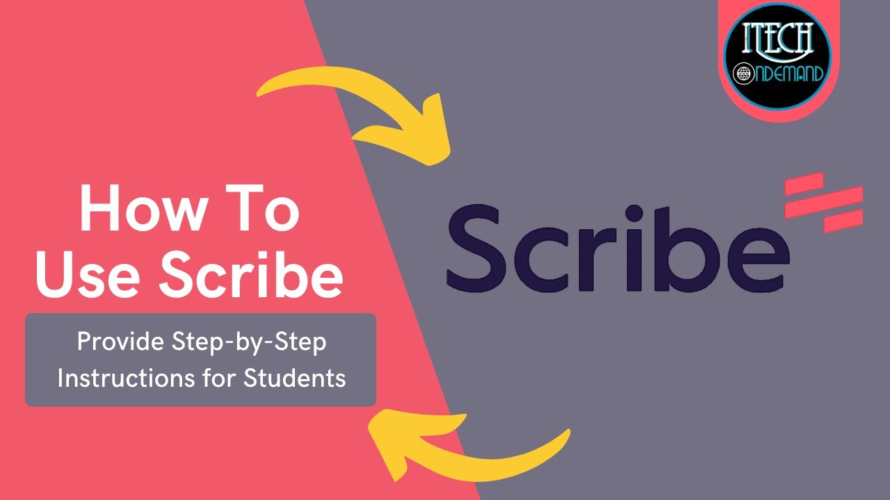 📝 How to Use Scribe to Create Step-by-Step Instructions for Students 🎓 - YouTube