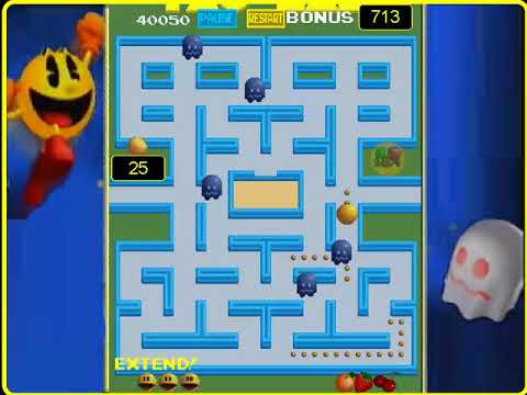 PACMANIA CLASSIC v3 0 REUPLOAD ONLINE PACMAN CLONE PAC MAN REMIXED & PACMANIA THANKTO JV ...