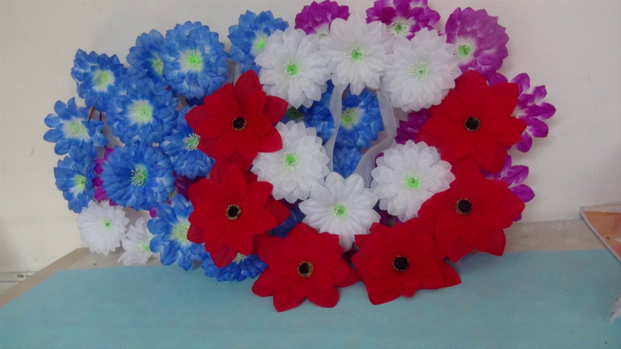 How To Make A Flower Wreath DIY YouTube how-to-make-a-flower-wreath-diy-youtube