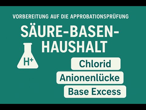 Säure-Basen-Haushalt verstehen in 15 Min: Chlorid, Anionenlücke & Base Excess
