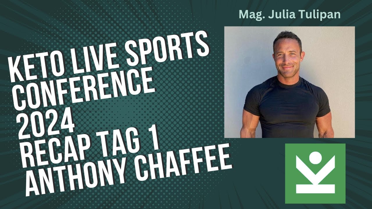 Dr. Anthony Chaffee at KetoLive Sports Conference 2024 - The Ketogenic ...