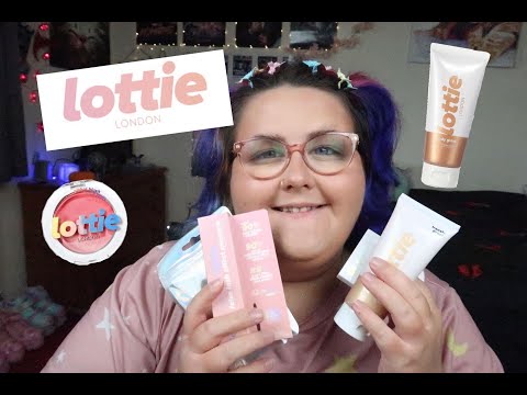 *NEW* LOTTIE LONDON BEAUTY PRODUCTS | TRY-ON AND REVIEW - YouTube