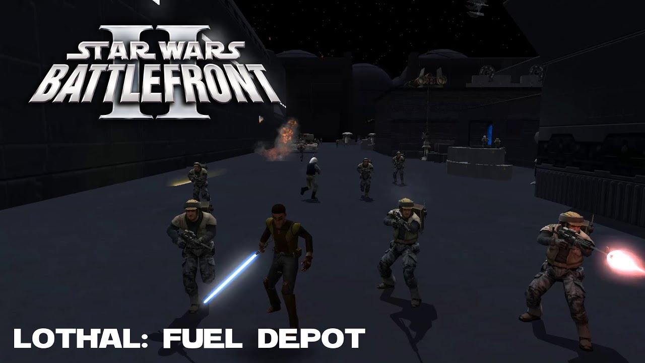 Star Wars Battlefront II Rebels Mod - Lothal: Fuel Depot - YouTube