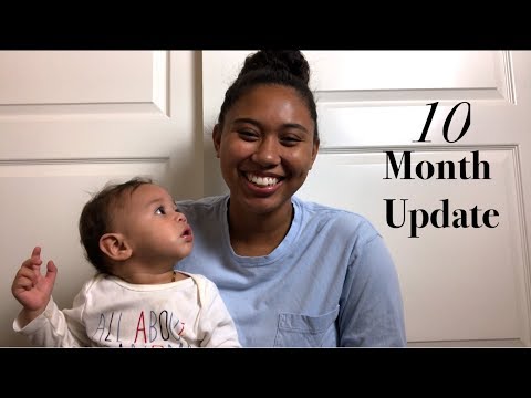 10 MONTH UPDATE || breastfeeding, co-sleeping, favorite foods, & more!
