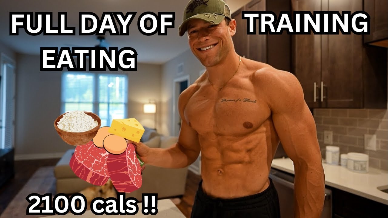 FULL DAY OF EATING TRAINING 2100 CALORIES | HYBRID ATHLETE ...