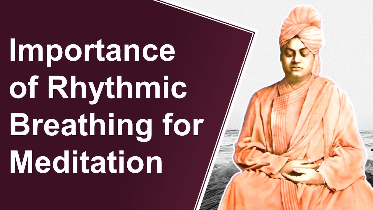 Swami Vivekananda explains Breathing Meditation Technique To Control ...