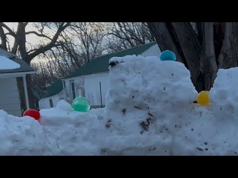 FULL VIDEO - Colored Ice Balls - YouTube
