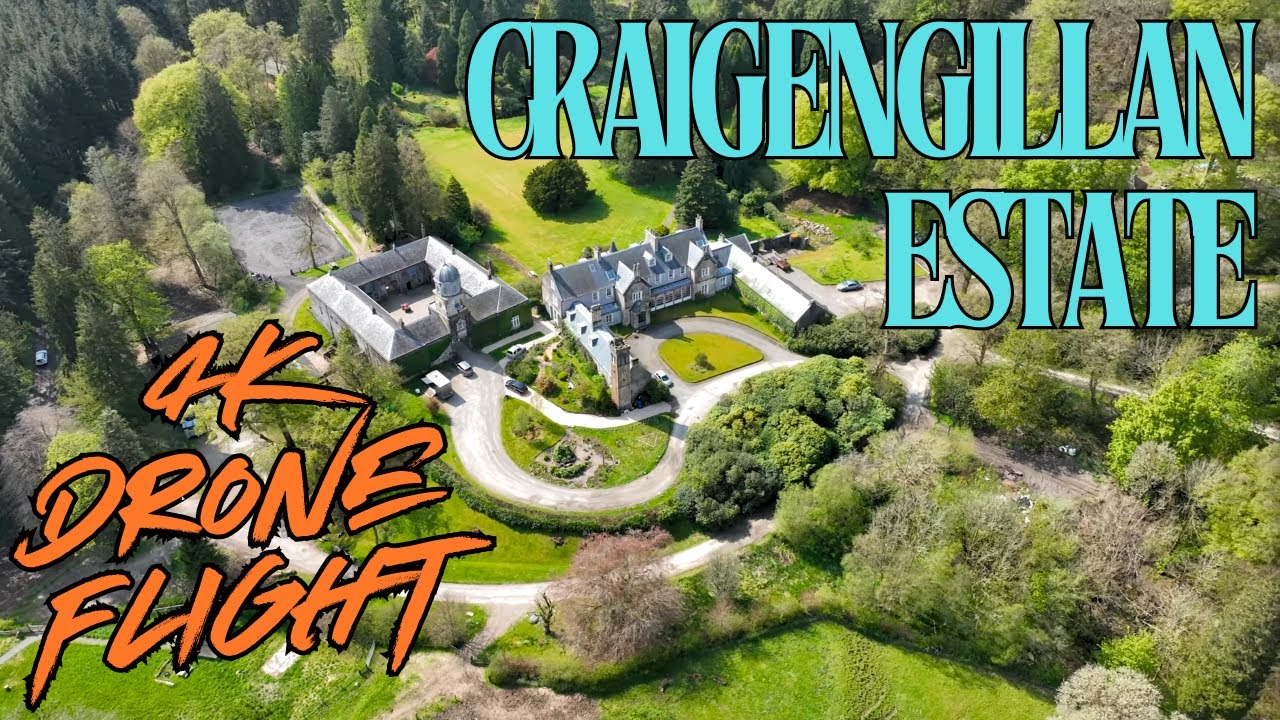 4K DJI Mavic 3 flight over Craigengillan Estate - YouTube