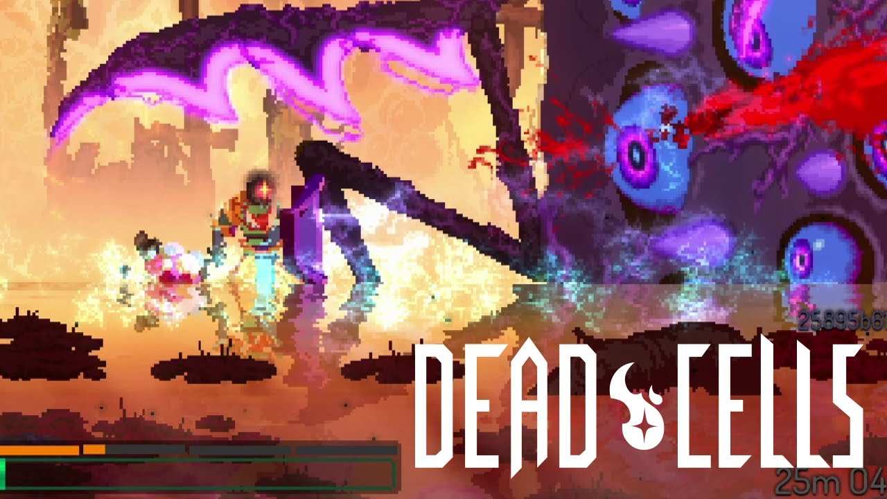 Dead Cells Stream - Thunder Shield showcase run (5 boss cells active ...
