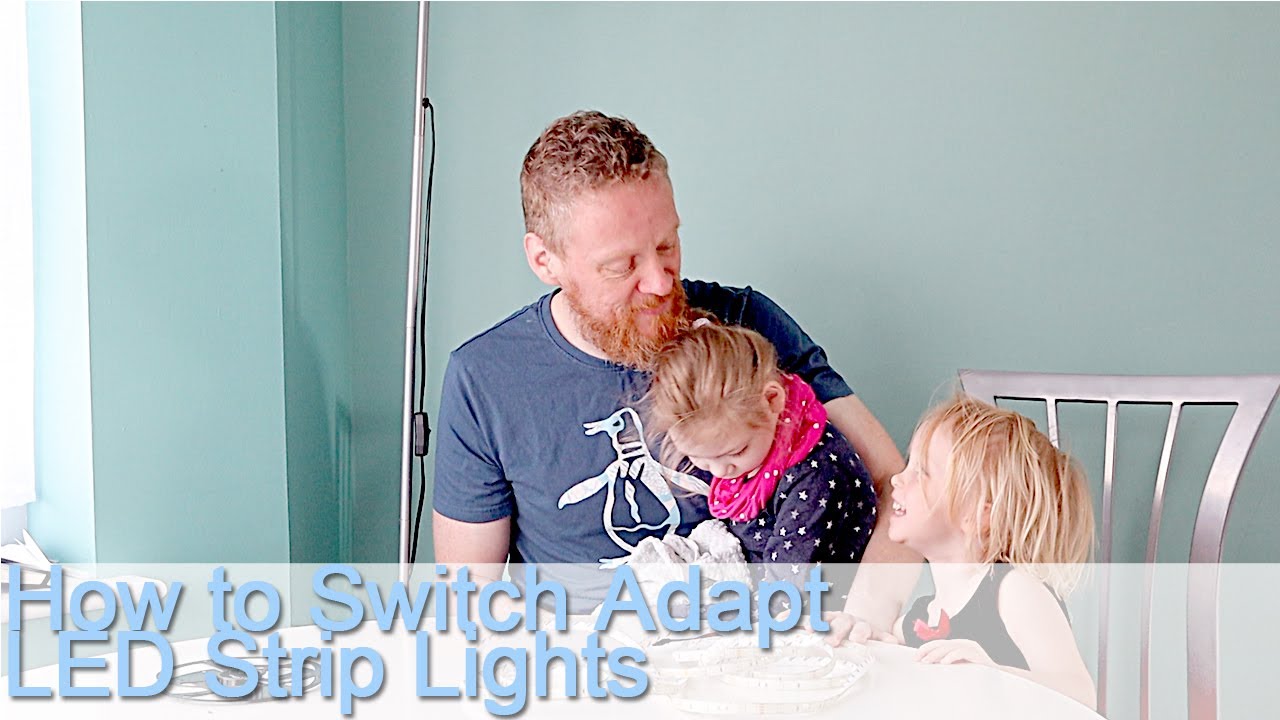 How to Switch Adapt LED Strip Lights - A special needs adaptation ...